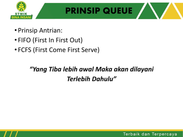 Pertemuan 6 Queuee atau Antrian | PDF