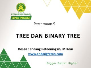 Pertemuan 9 Tree dan BinaryTree | PDF