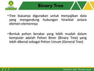 Pertemuan 9 Tree dan BinaryTree | PDF