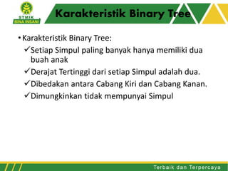 Pertemuan 9 Tree dan BinaryTree | PDF