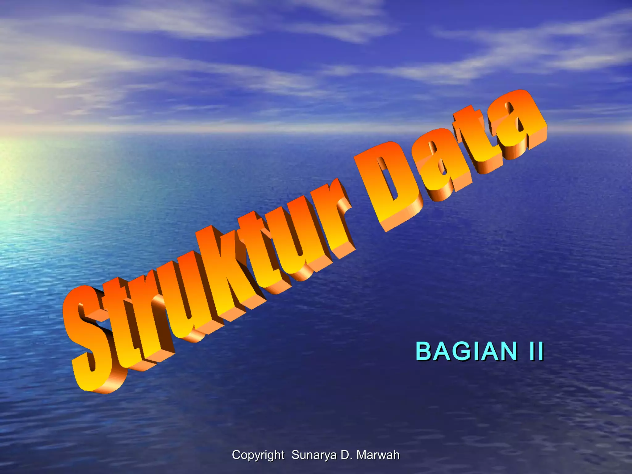 Struktur data 02 (tipe data abstrak dan queue) | PPT