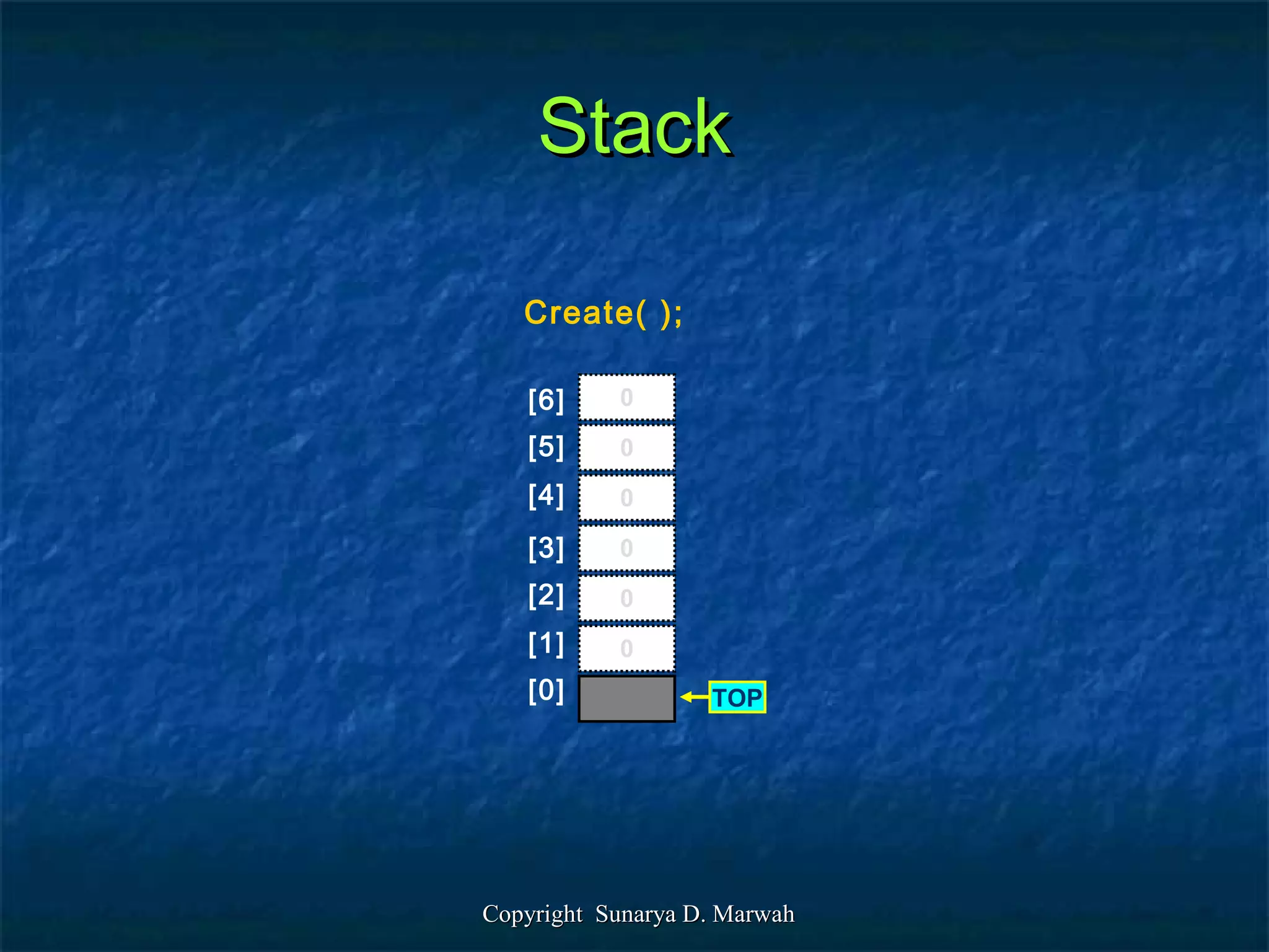 Struktur data 03 (stack) | PPT