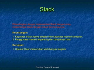 Struktur data 03 (stack) | PPT