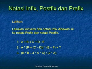 Struktur data 03 (stack) | PPT