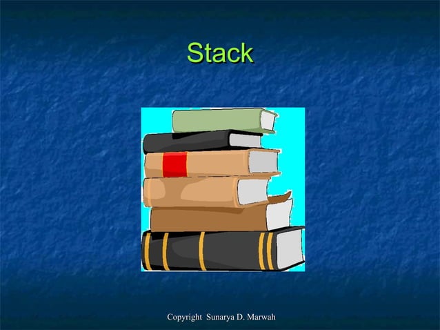 Struktur data 03 (stack) | PPT