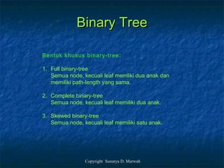 Struktur data 04 (binary tree) | PPT