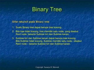 Struktur data 04 (binary tree) | PPT
