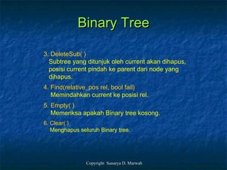 Struktur data 04 (binary tree) | PPT