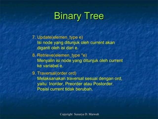 Struktur data 04 (binary tree) | PPT