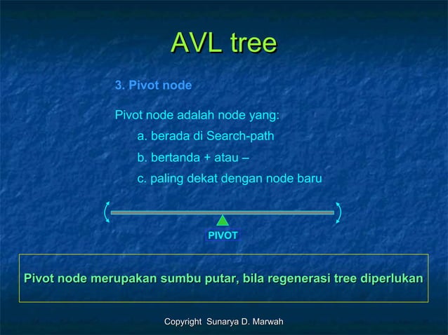 Struktur data 05 (bs avl tree) | PPT