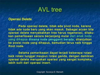Struktur data 05 (bs avl tree) | PPT
