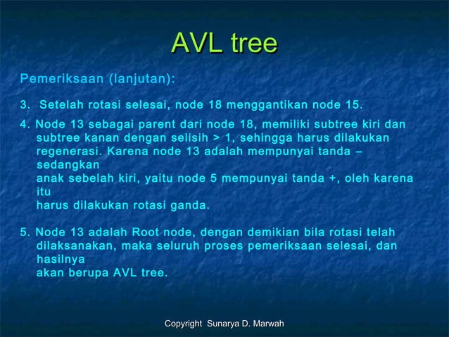 Struktur data 05 (bs avl tree) | PPT
