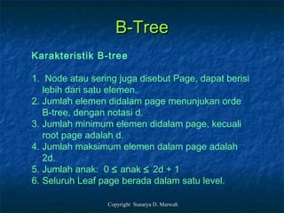 Struktur data 07 (b tree) | PPT
