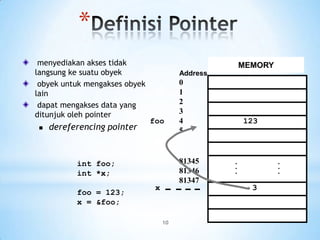 Struktur data (alokasi memory) | PPTX