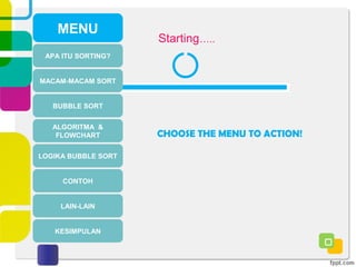 Struktur data (bubble sort) | PPT