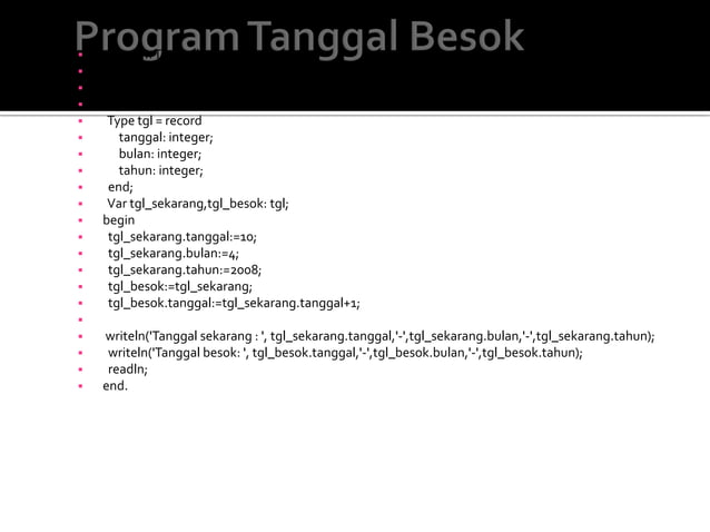 Struktur data chapter_05 | PPT