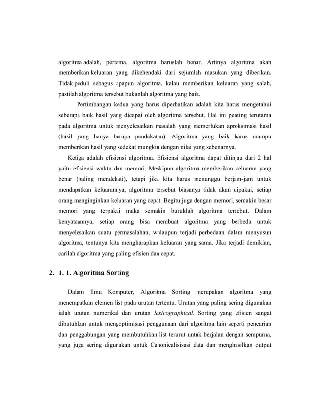 Struktur data dan algoritma | PDF