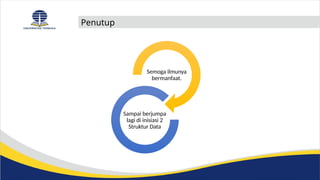 Struktur Data Inisiasi 1 Mata Kuliah Strukture Data | PPTX