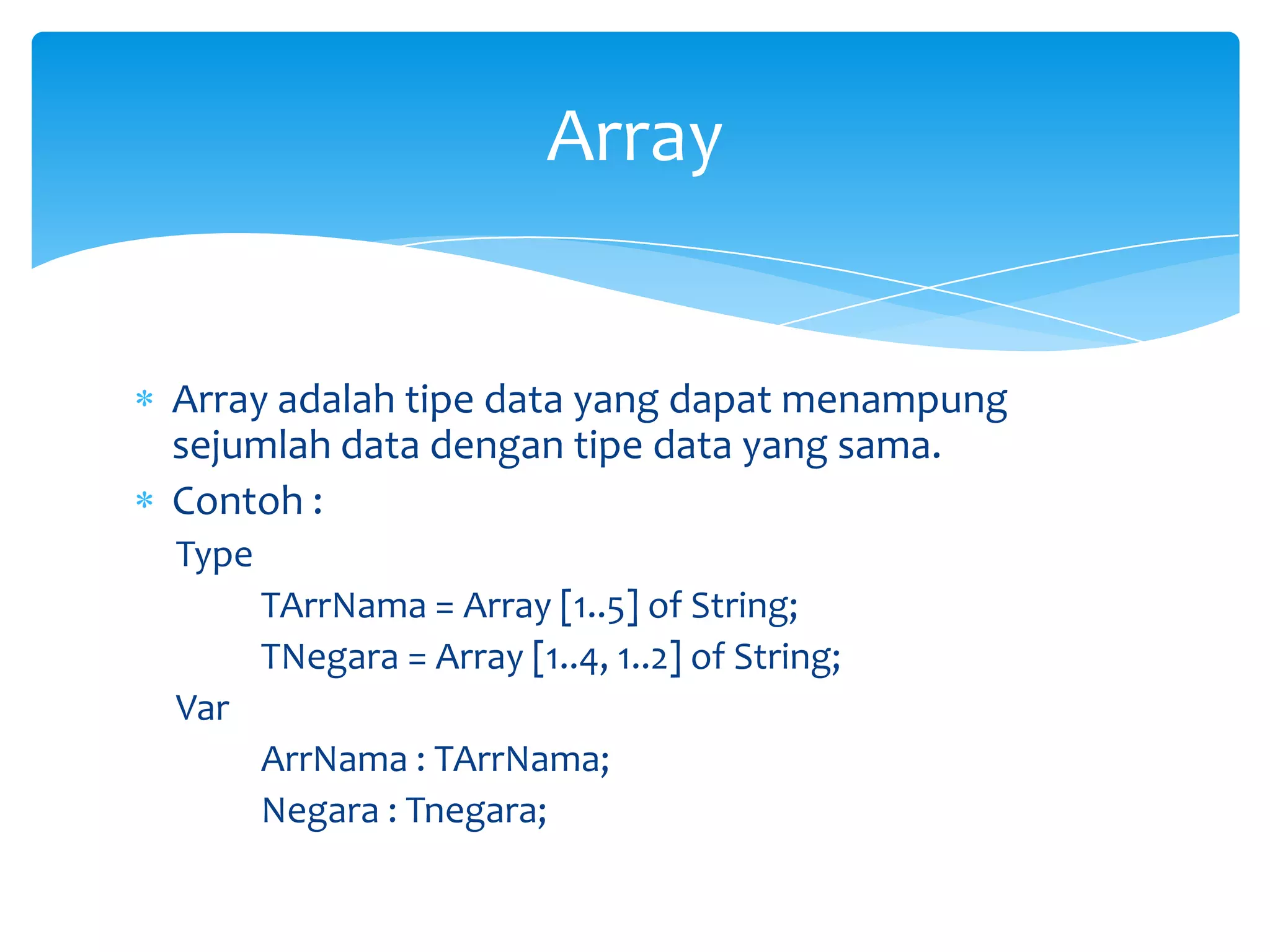 Struktur data modul_2 | PPT