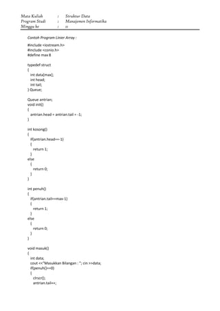 Struktur data pertemuan 11 | PDF