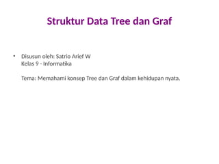 Struktur_Data_Tree_dan_Graf_TemaUngu_Kelas9.pptx