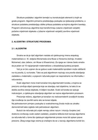 Strukture podataka i algoritmi | DOC