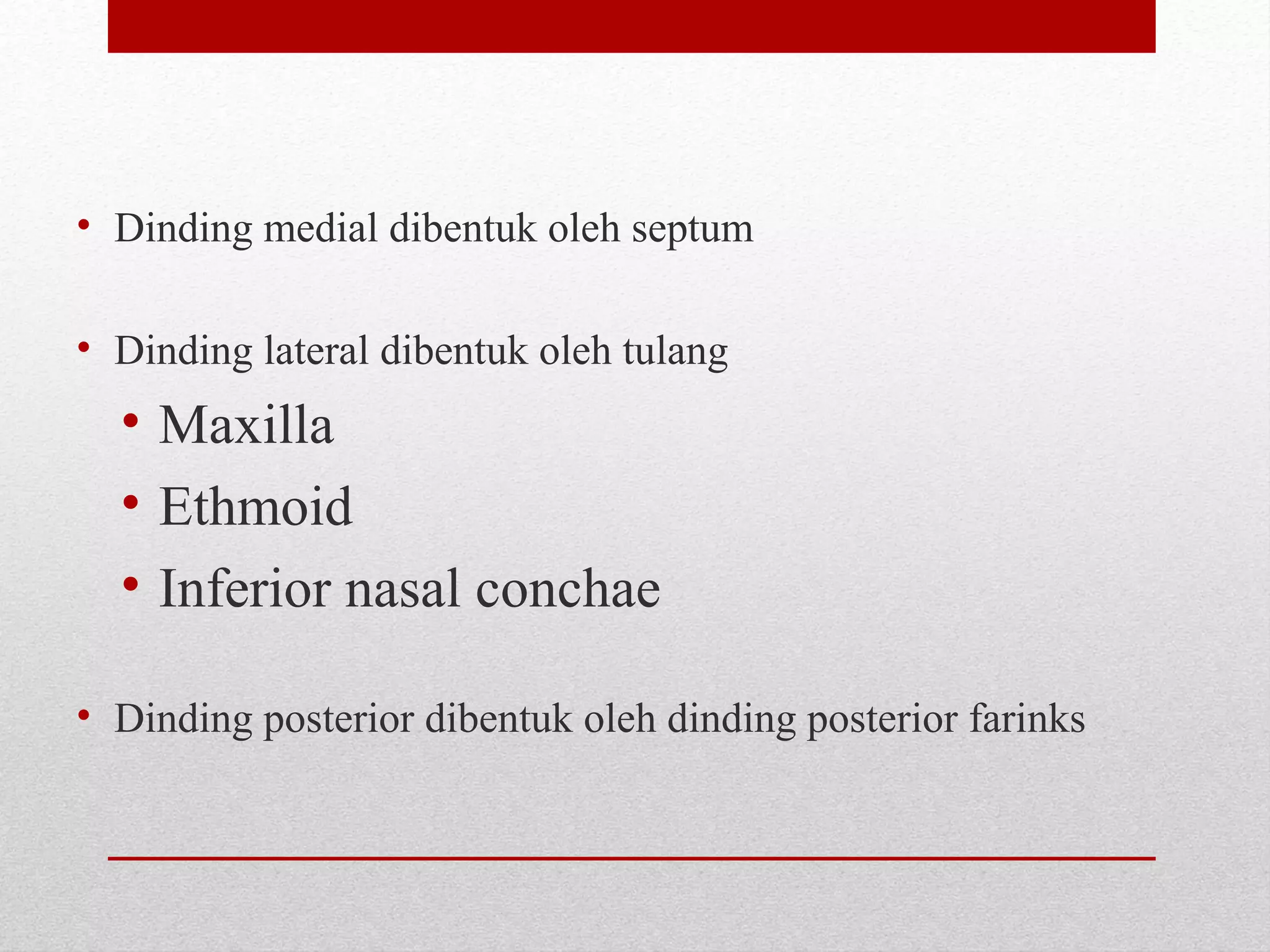 STRUKTUR & FISIOLOGI - HIDUNG & TEKAK | PPT