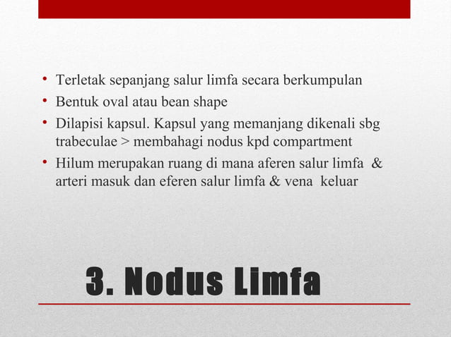 STRUKTUR & FUNGSI - SISTEM LIMFATIKA | PPT