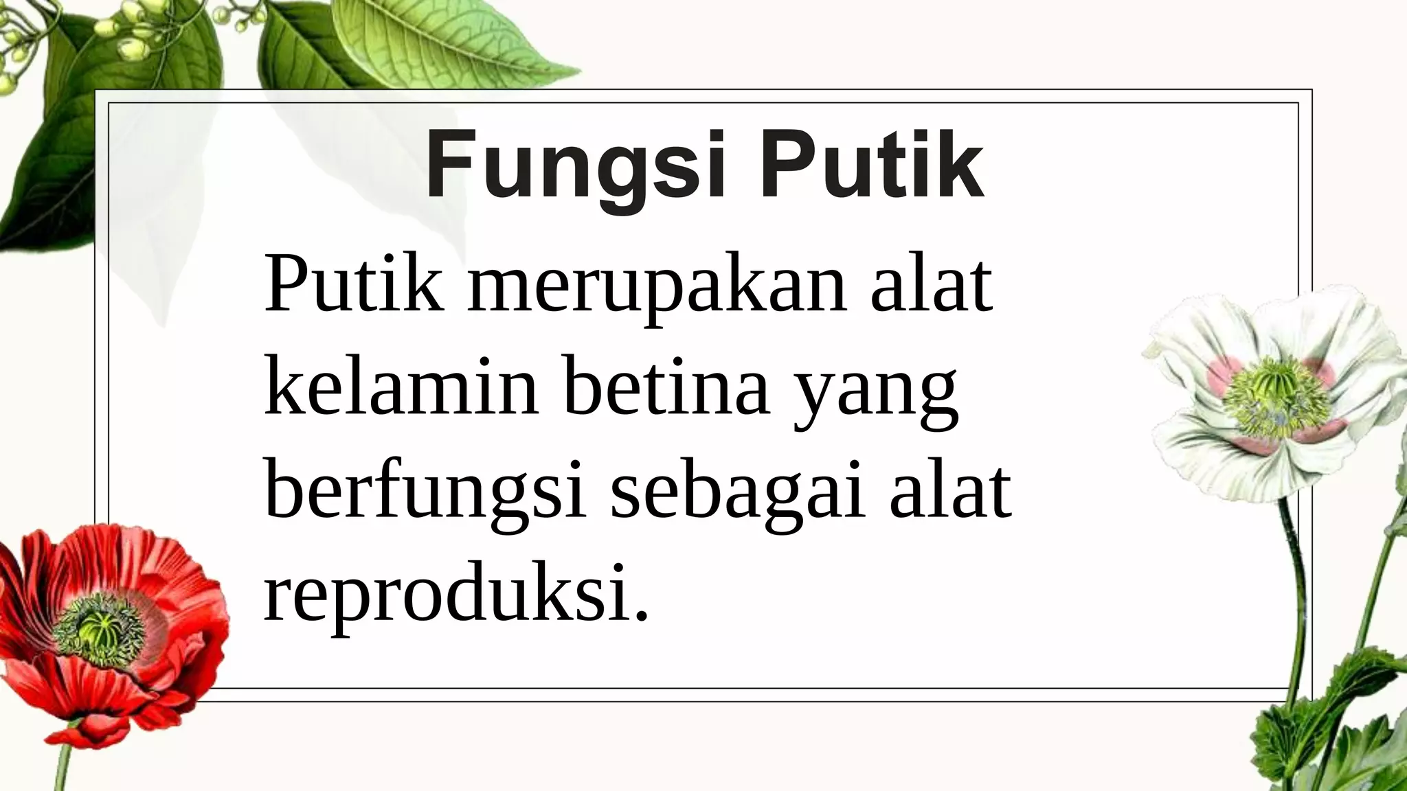 Struktur Dan Fungsi Bunga | PPTX