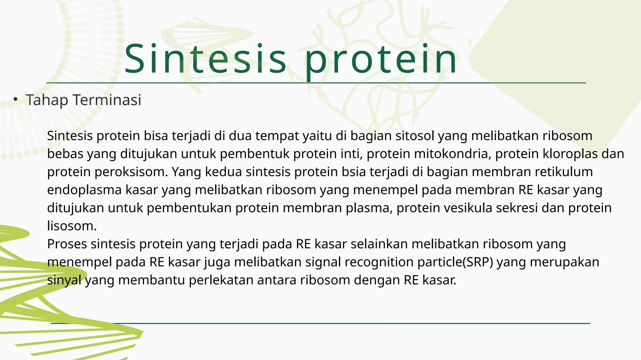 struktur fungsi dan proses biologi pada sitoplasma nukleus mitokondria ...