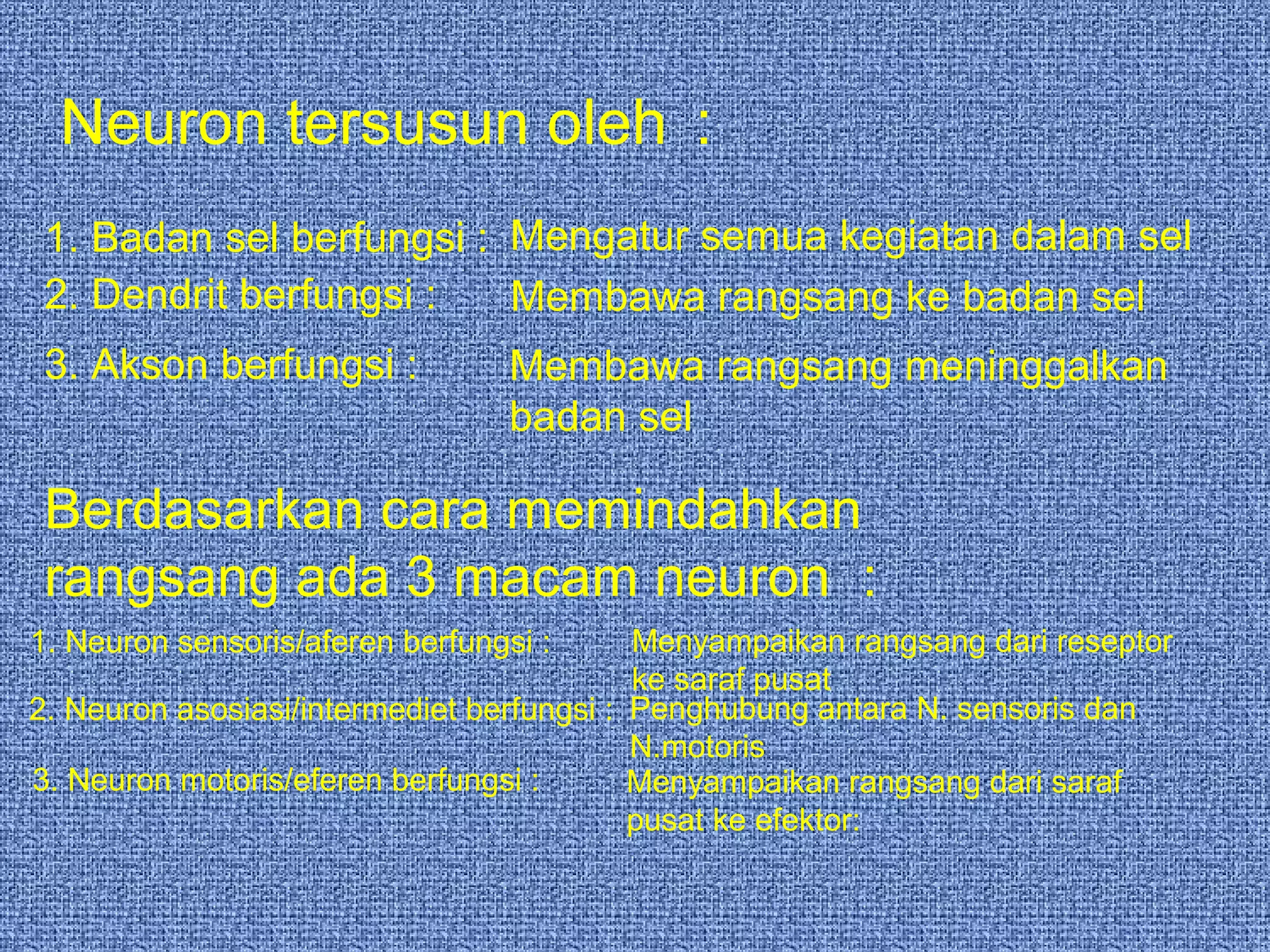 Struktur jaringan hewan | PPT