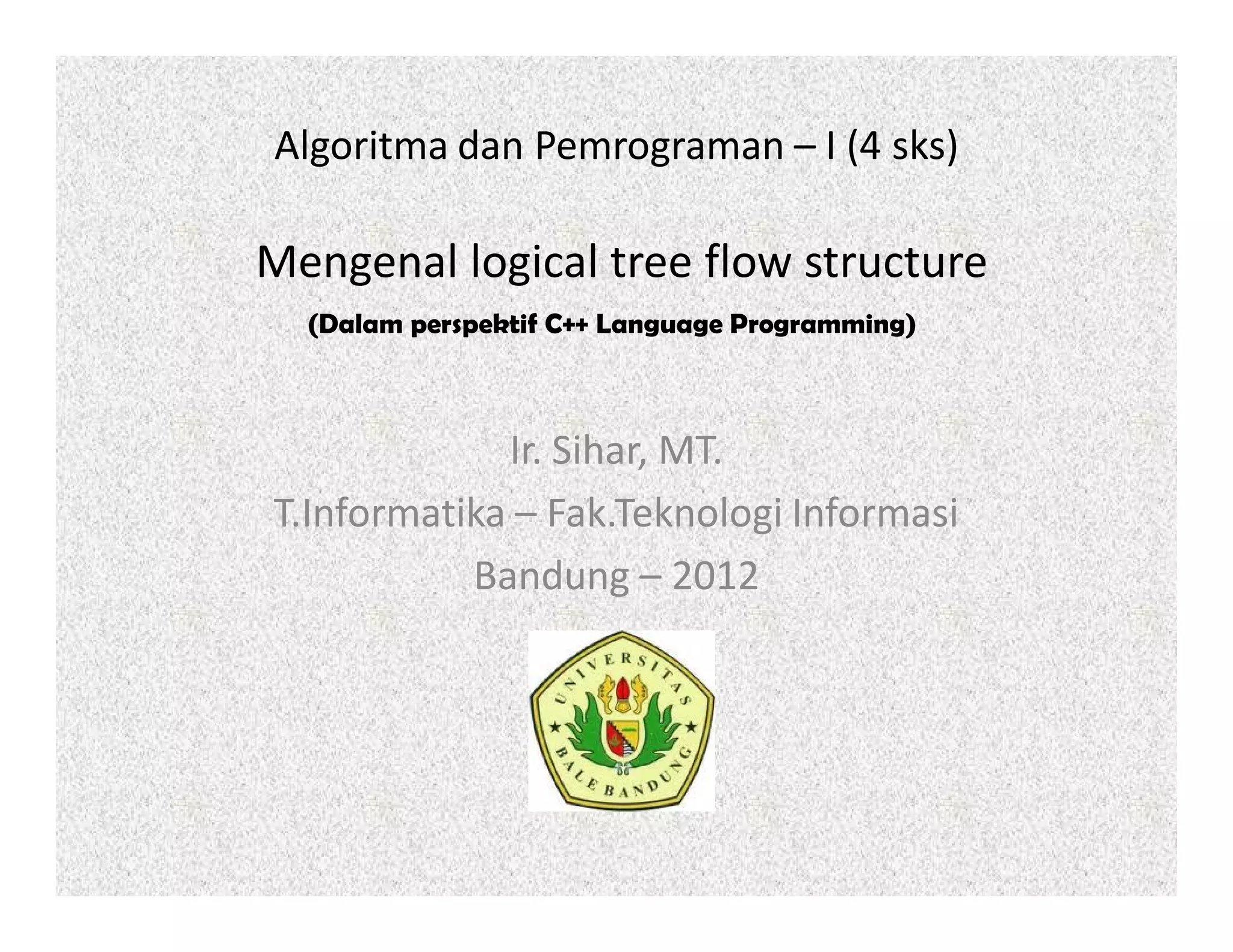 Struktur Kendali Proses-alpro-I_sns | PPT