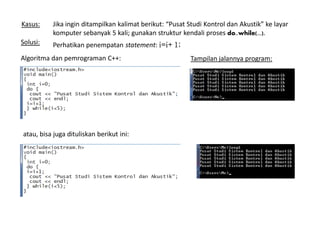 Struktur Kendali Proses-alpro-I_sns | PPT