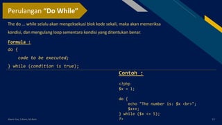 Struktur kendali (control flow) | PPT