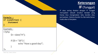 Struktur kendali (control flow) | PPT