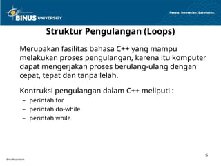 Struktur Kendali Pengulangan-T045414618-Pert-06.ppt