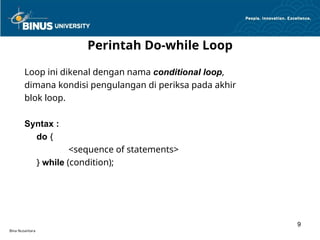 Struktur Kendali Pengulangan-T045414618-Pert-06.ppt