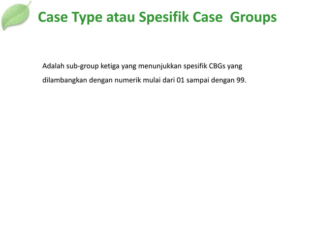 Struktur kode ina cbgs | PPTX