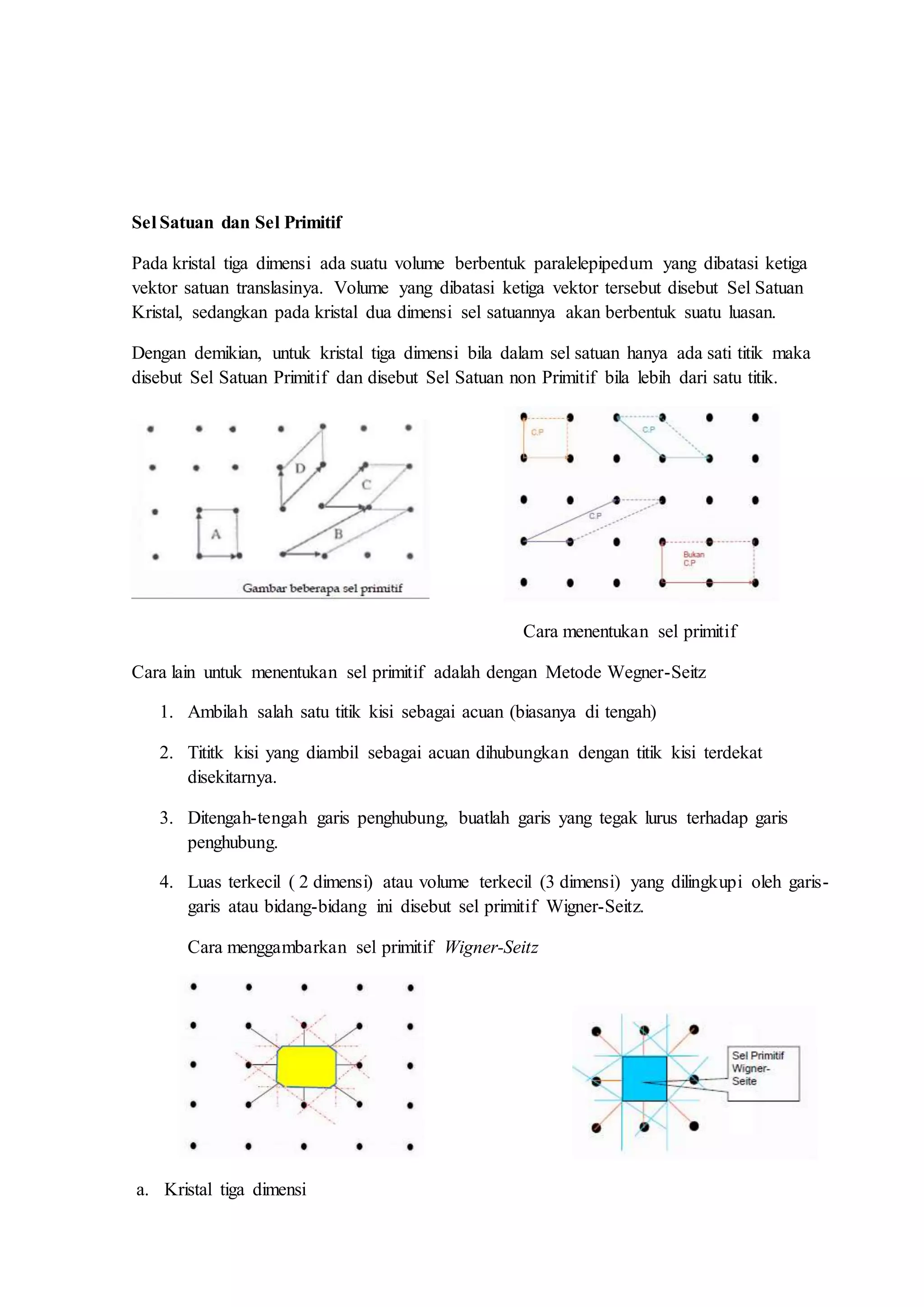 Struktur kristal | DOCX