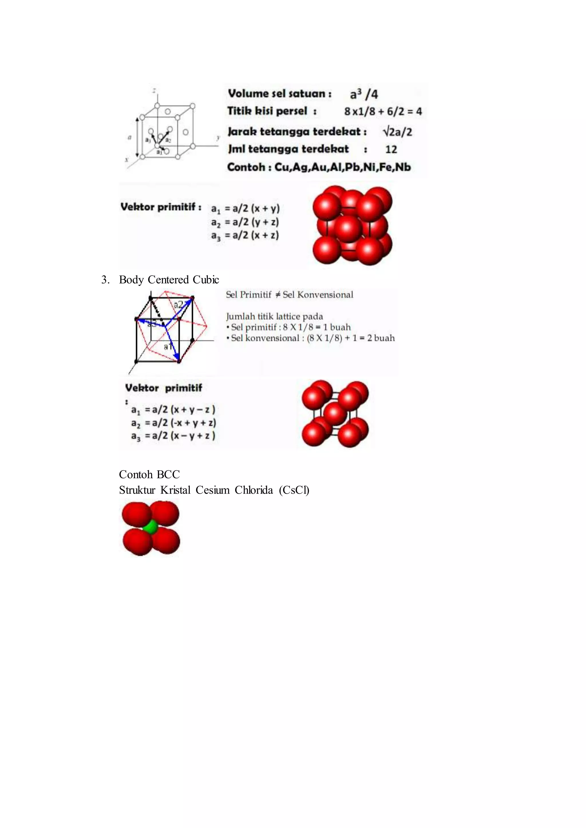 Struktur kristal | DOCX