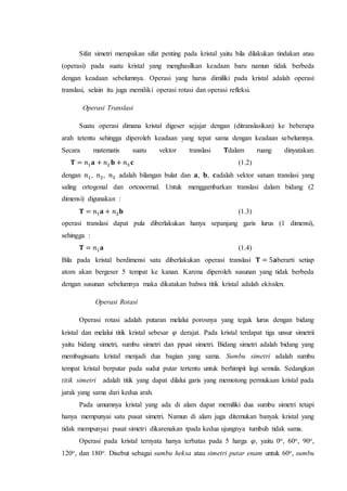 Struktur kristal | DOCX