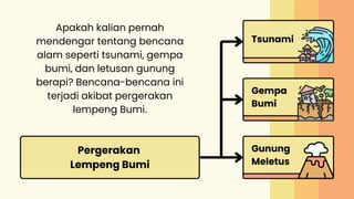 Struktur Lapisan Bumi Kita IPAS Presentasi Pendidikan Kuning Jingga ...
