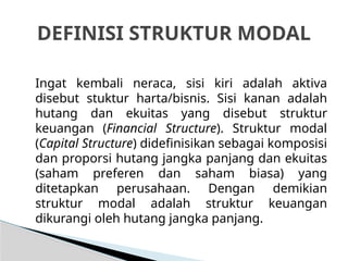 Struktur Modal metode EBIT- EPS Pert. 6.pptx