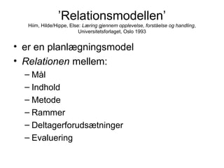 'Strukturmodellen' fra DEP på UCSyd | PPT