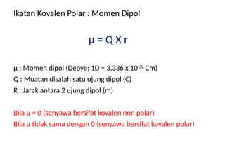 struktur molekul yang sangat bisa di cob | PPT