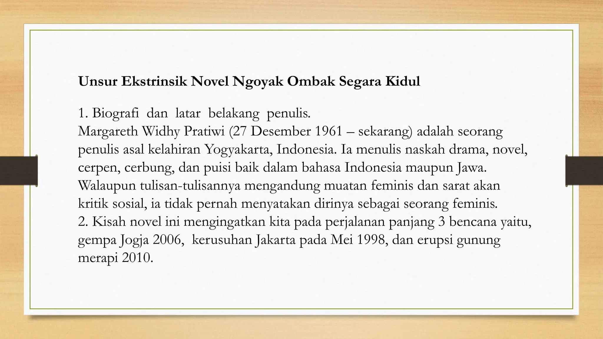 Struktur Novel Ngoyak Ombak Segara Kidul.pptx