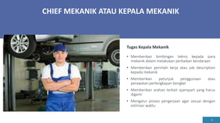 STRUKTUR ORGANISASIyang ada pada BENGKEL.pptx