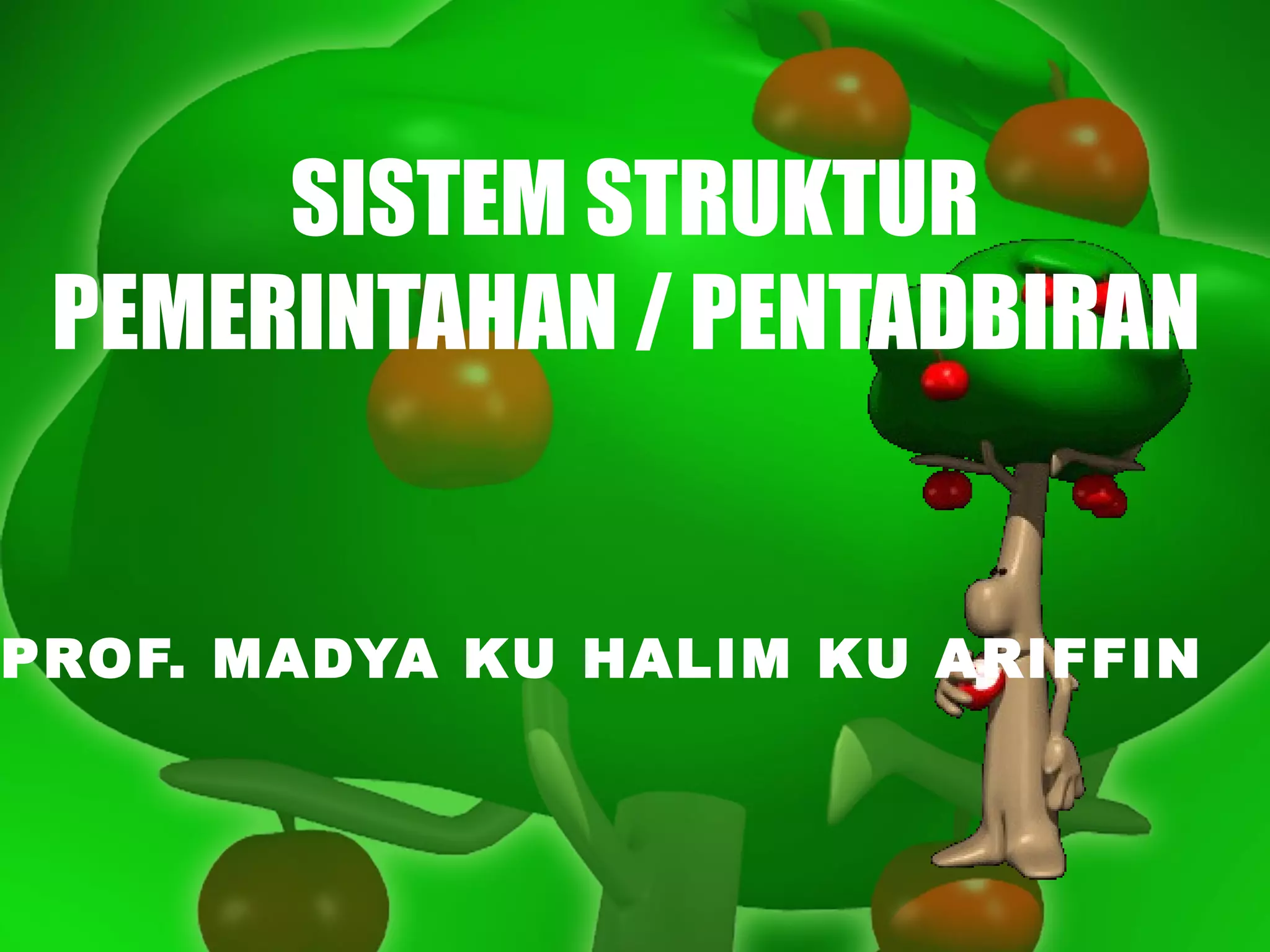 Struktur pemerintahan | PPT