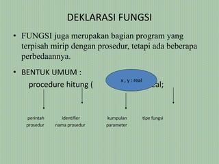 Struktur pemrograman pascal | PPTX
