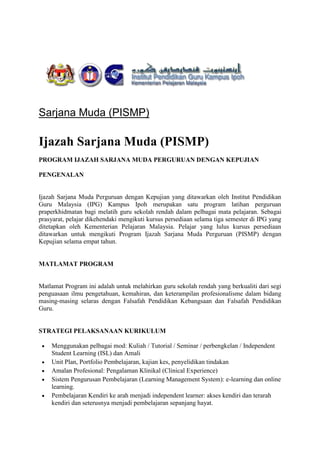 Struktur program | DOCX